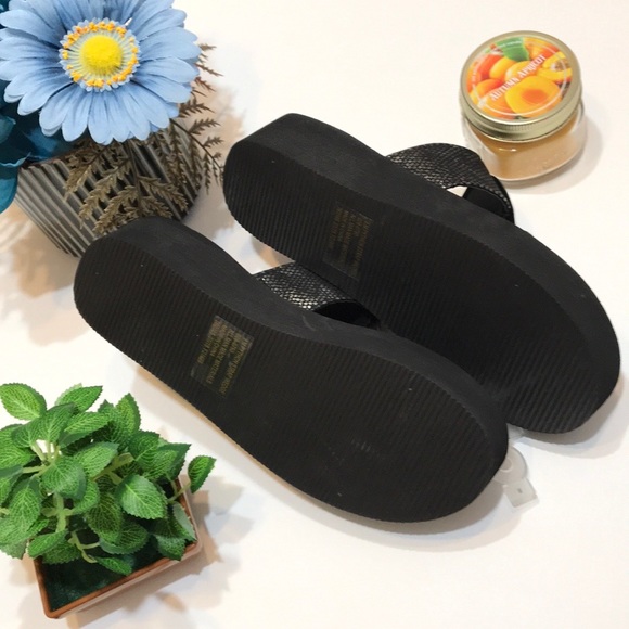 Mixit | Shoes | Womens Mixit Python Strap Wedge Flipflops Sandal | Poshmark